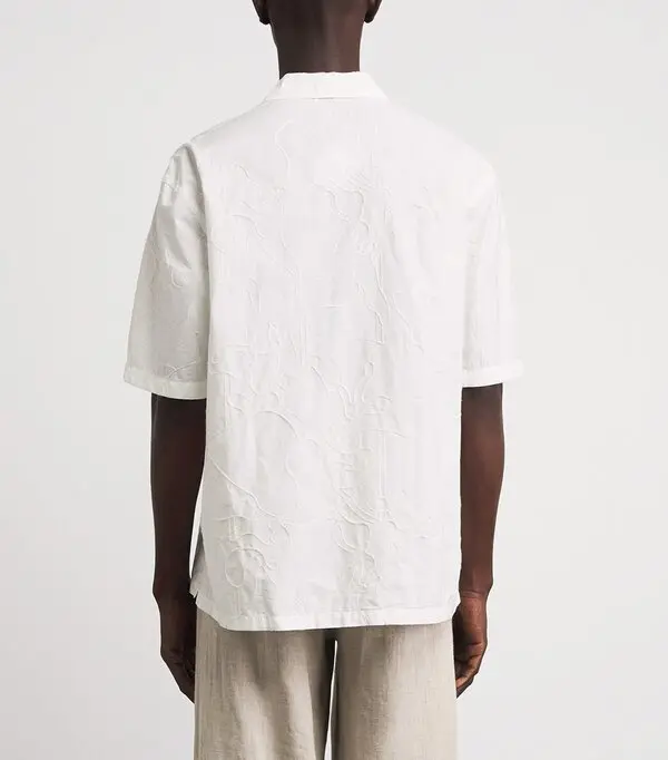 BOSS Cotton Embroidered Shirt