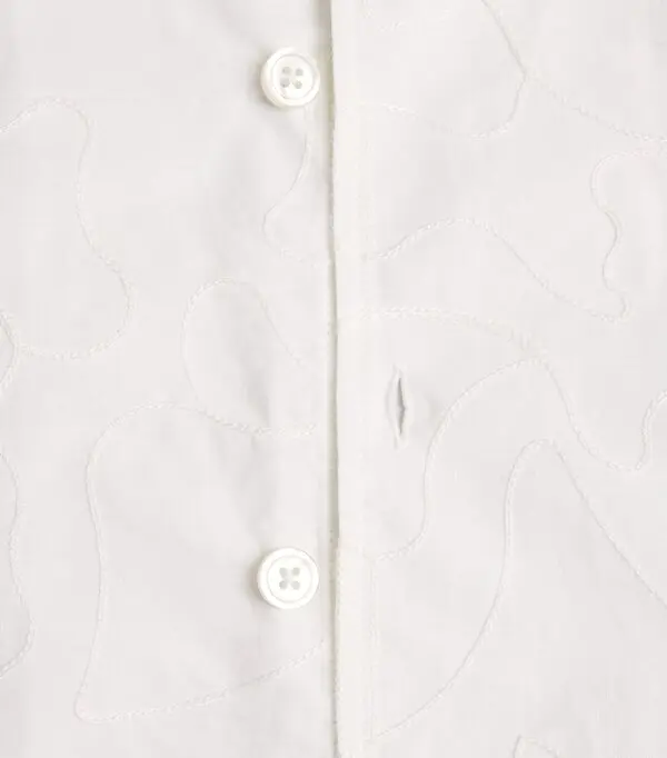 BOSS Cotton Embroidered Shirt