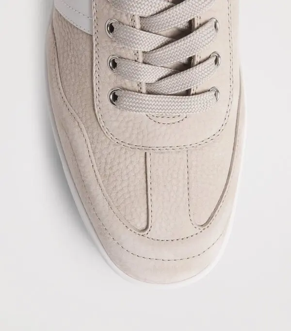 CHRISTIAN LOUBOUTIN Retero Low-top Leather Trainers - Beige