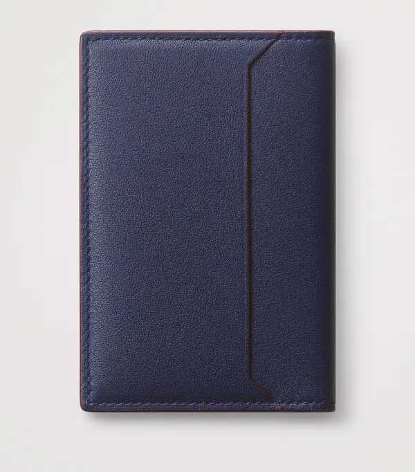 Cartier Leather Must De Card Holder - Blue