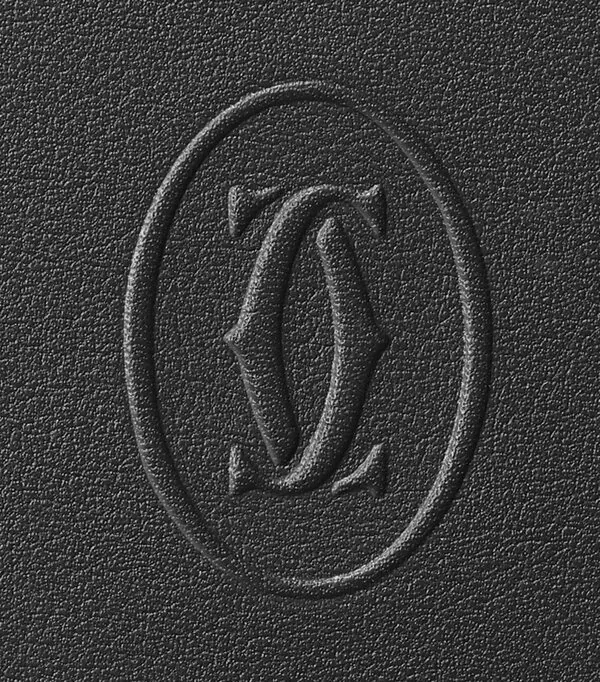 Cartier Leather Must Card Holder - Black
