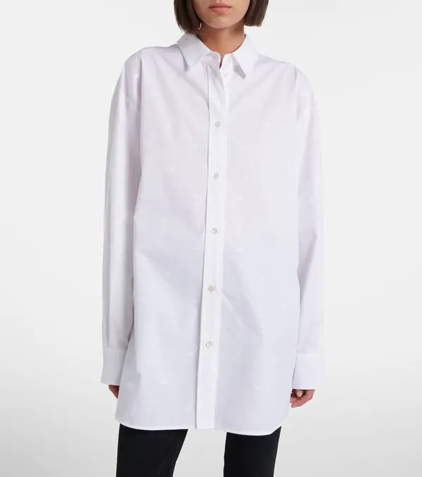 Gucci Gg Checked Cotton Poplin Shirt