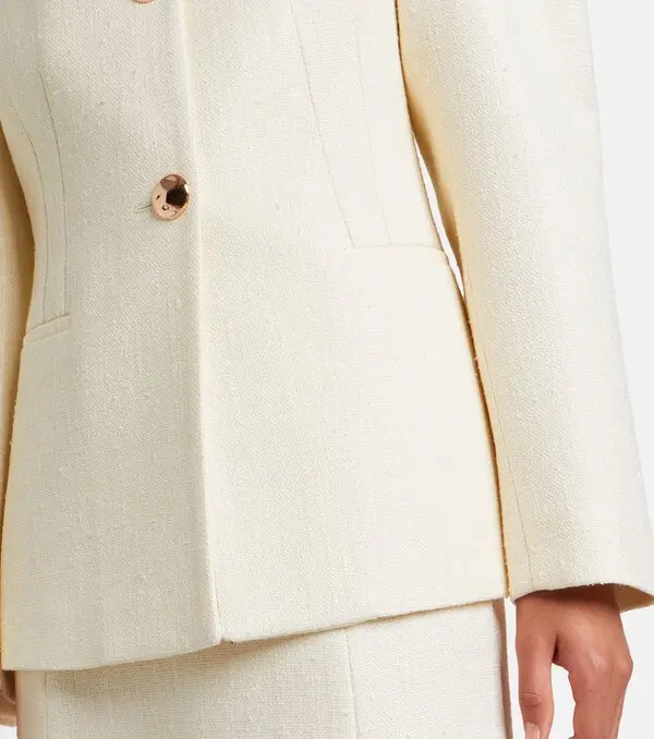 Gabriela Hearst Daelan Silk And Wool Blazer