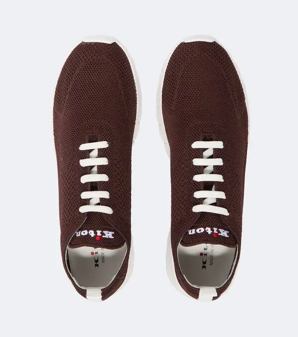 Kiton Fits Knitted Sneakers
