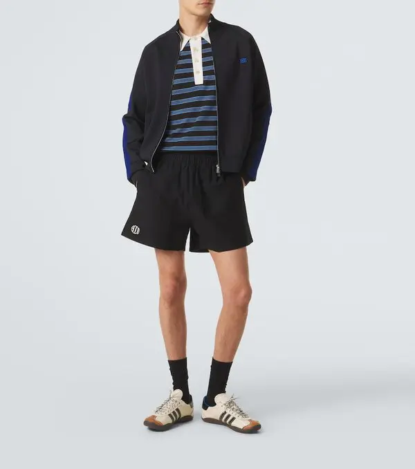 WALES BONNER Tide Zip-up Cardigan