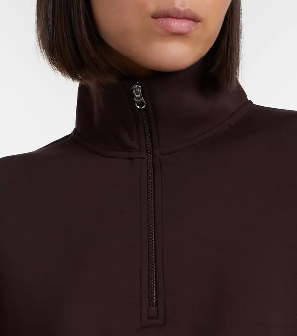 Varley Sian Half-zip Sweatshirt - Brown
