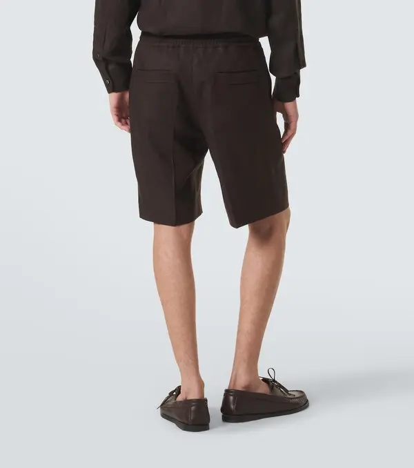Zegna Linen Shorts