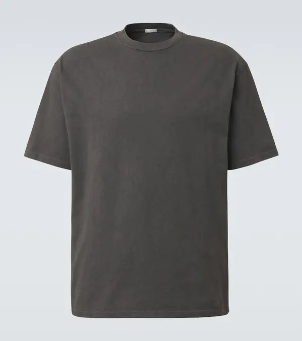 A.PRESSE Vintage Cotton Jersey T-shirt