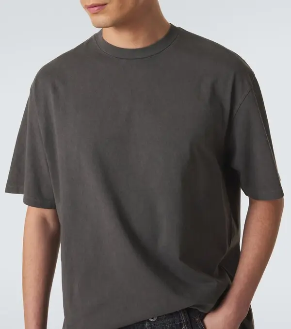 A.PRESSE Vintage Cotton Jersey T-shirt