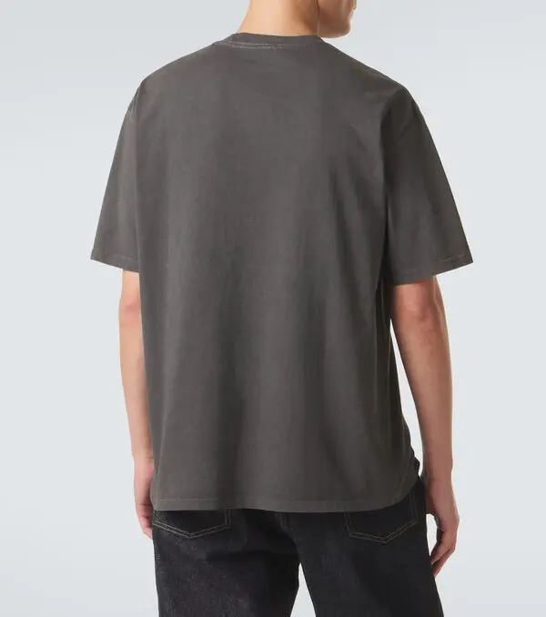 A.PRESSE Vintage Cotton Jersey T-shirt