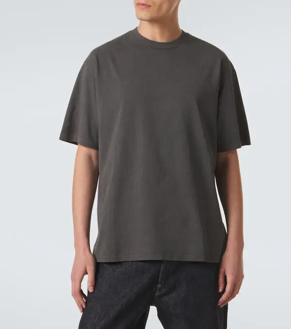 A.PRESSE Vintage Cotton Jersey T-shirt