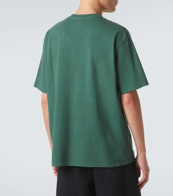 A.PRESSE Vintage Cotton Jersey T-shirt