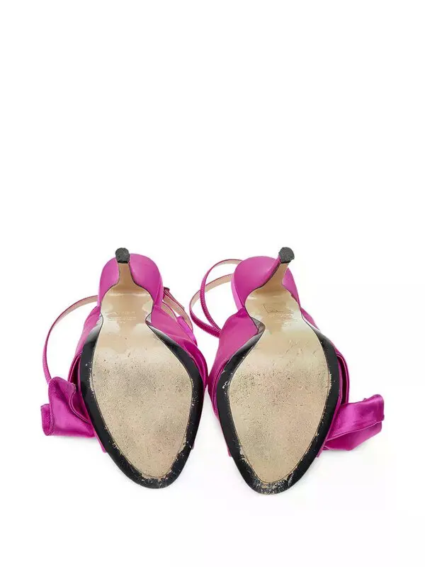 N°21 Satin Knot Detail Stiletto Sandals