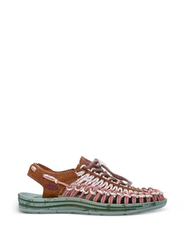 Keen Uneek Lea Cord-embellished Sandals - Brown
