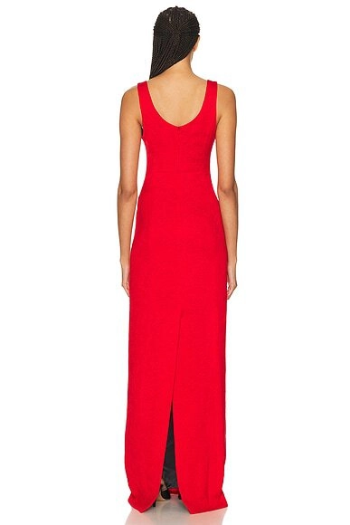Dries Van Noten Debant Dress - Red