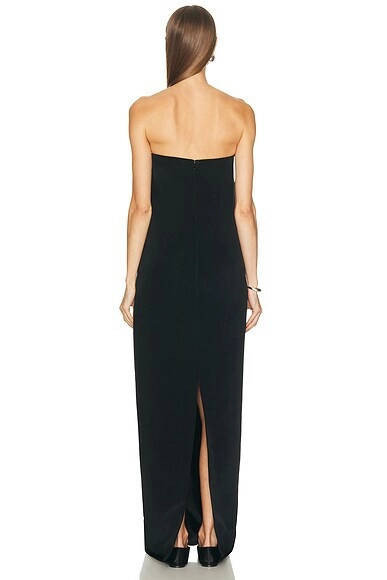 Marina Moscone Cocoon Bustier Dress