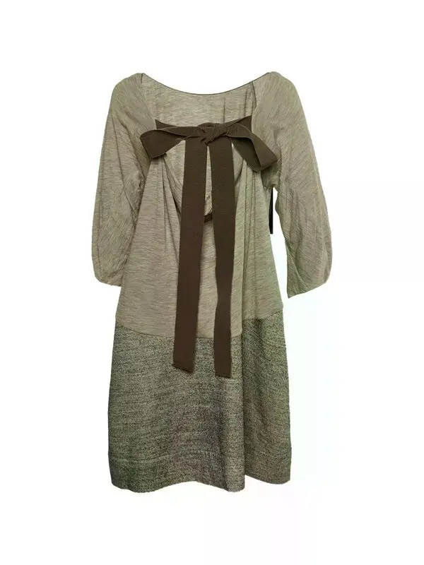 Marni Paneled Oversized Mini Dress