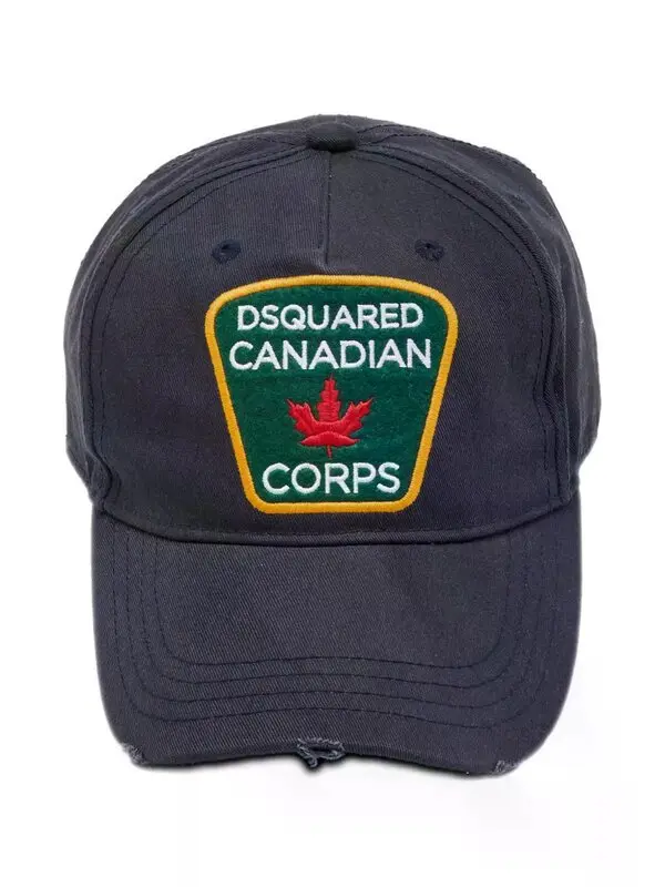 Dsquared2 Canadian Corps Baseball Cap - Blue