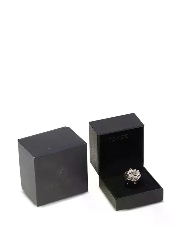Versace Logo-details Ring