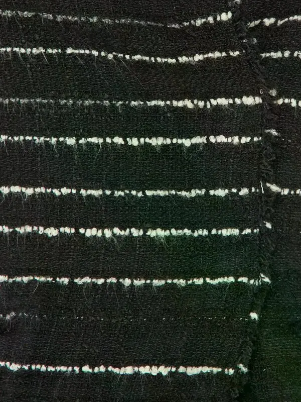MARANT ETOILE Isabel Striped Asymmetrical Cardigan