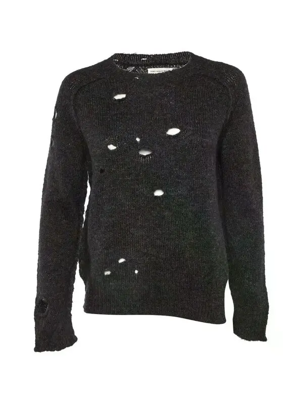 MARANT ETOILE Distressed Knit Sweater