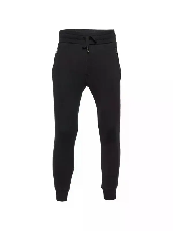 Dolce & Gabbana Drawstring Track Pants - Black