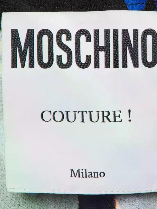 Moschino Letter Print Tailored Shorts