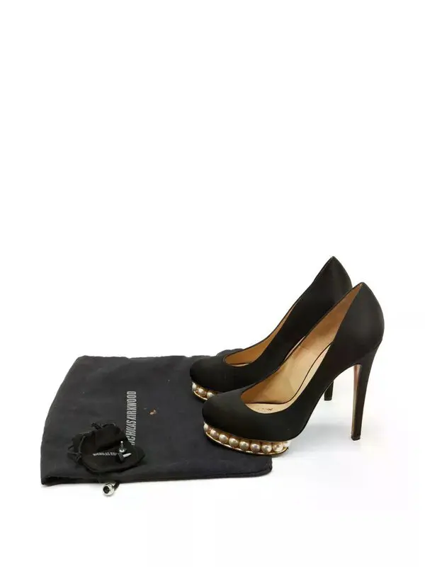 NICHOLAS KIRKWOOD Casati Faux Pearl Embellished Pumps