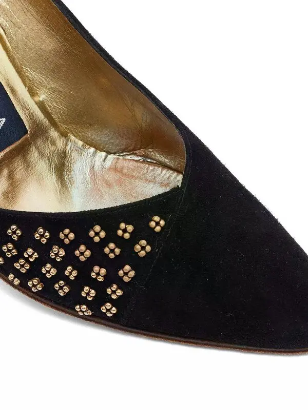Rene Caovilla D'orsay Pumps With Embellished Detailing