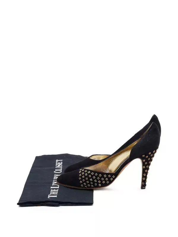 Rene Caovilla D'orsay Pumps With Embellished Detailing
