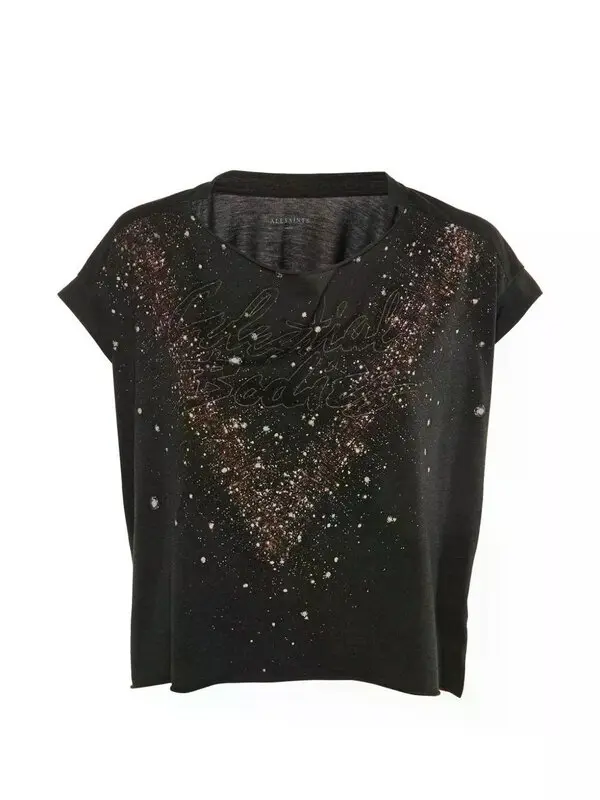 ALLSAINTS Celestial Print T-shirt - Black
