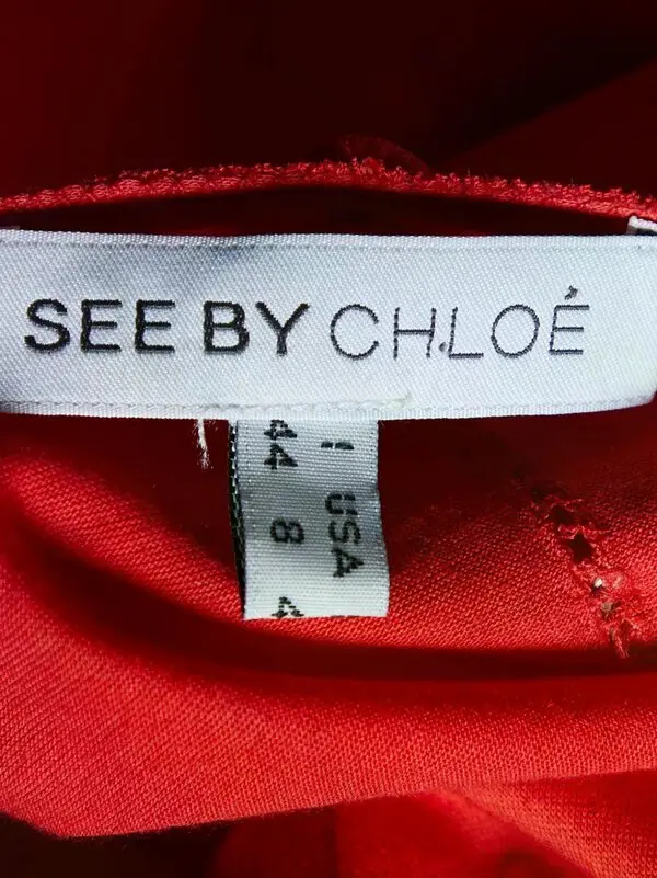 See By Chloé Cotton Knit Dress
