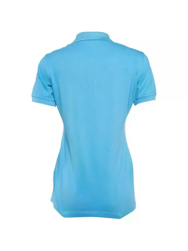 Carolina Herrera Logo Embroidered Piqué T-shirt
