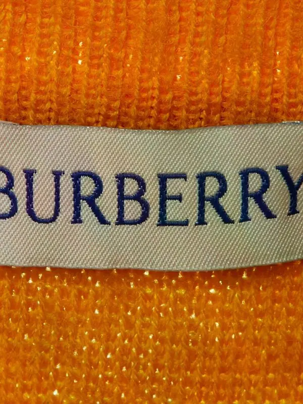 Burberry Check-pattern Wool Midi Skirt