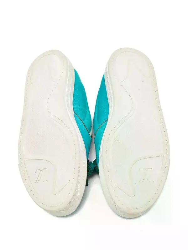 LOUIS VUITTON Destination Slip-on Sneakers With Tassel Detail