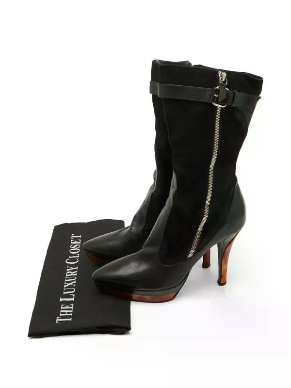 Casadei Leather Ankle Boots