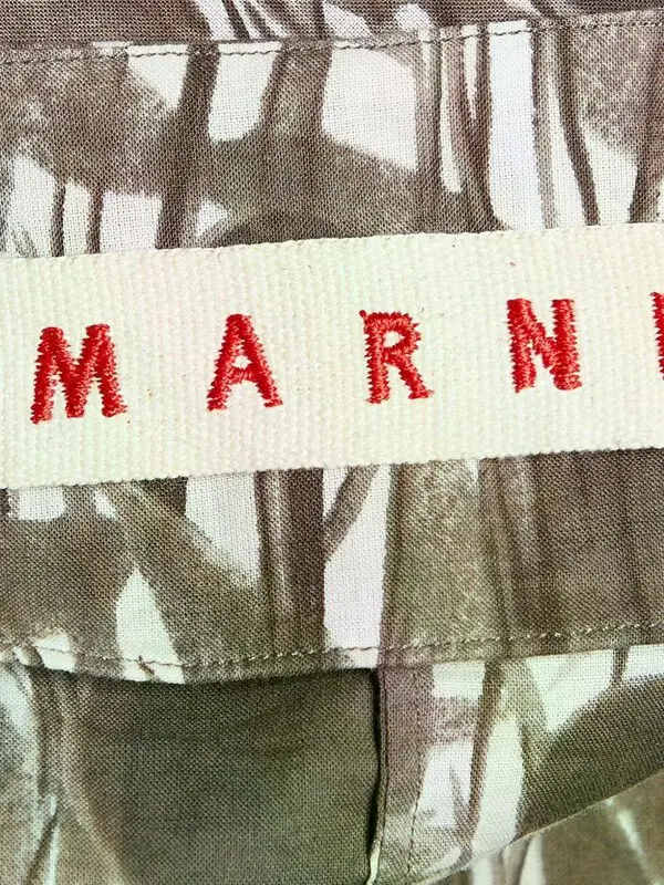 Marni Printed Sleeveless Top