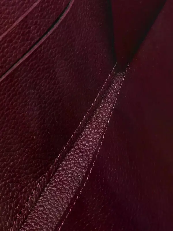 LOUIS VUITTON Medium Sarah Monogram Empreinte Leather Wallet - Red