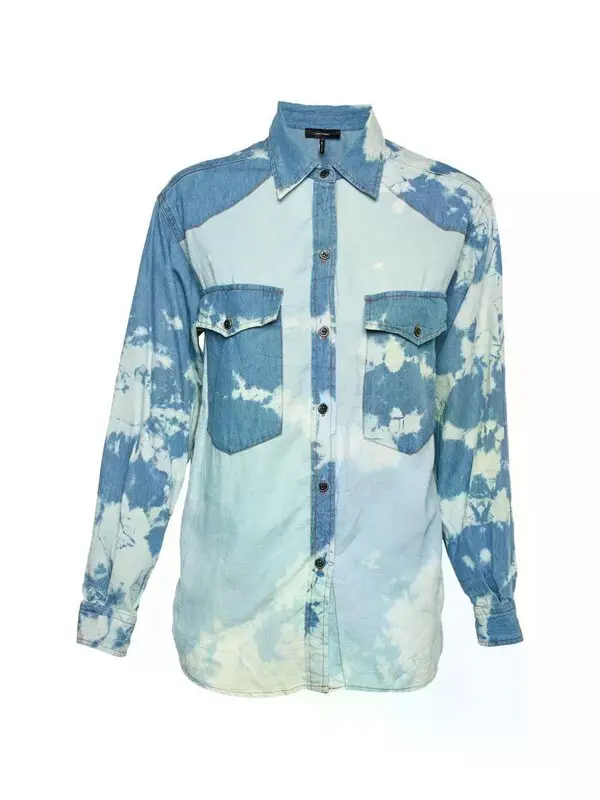 ISABEL MARANT VINTAGE Tie-dye Denim Shirt