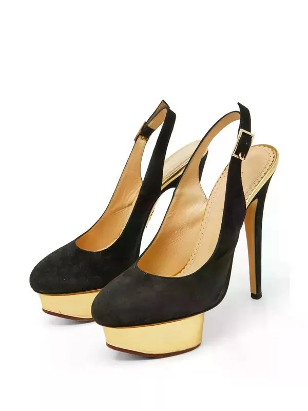 CHARLOTTE OLYMPIA Dolly Heeled Pumps