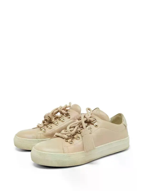 TOD'S Lace-up Sneakers With Tassel Detail