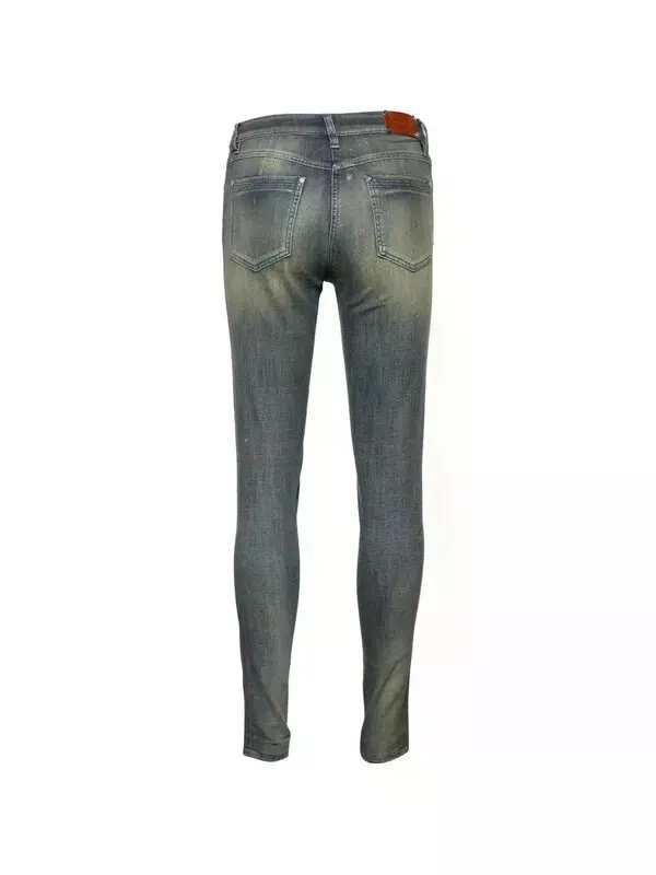 Roberto Cavalli Faded Skinny Jeans