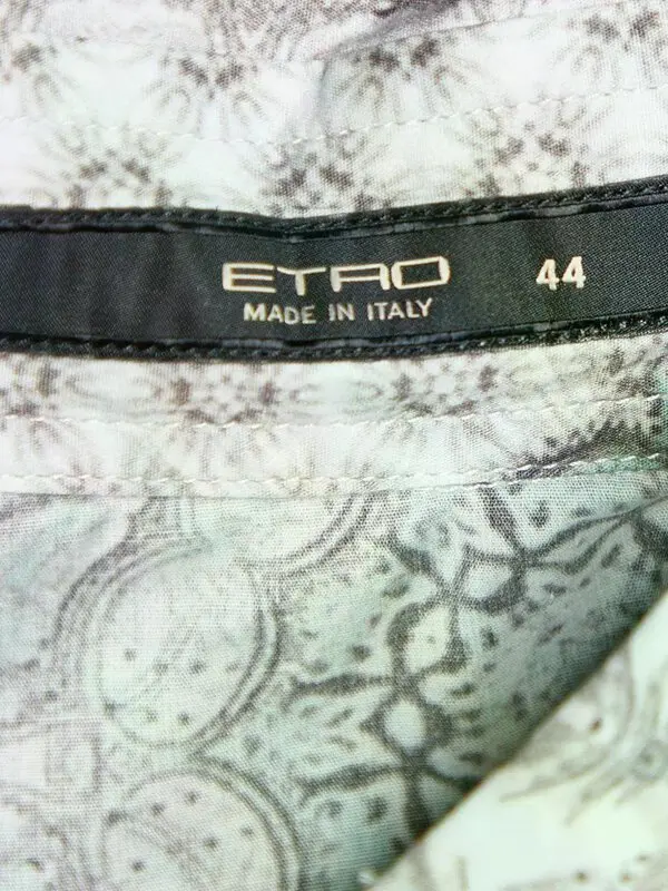 Etro Kaleidoscope Print Long Sleeve Shirt