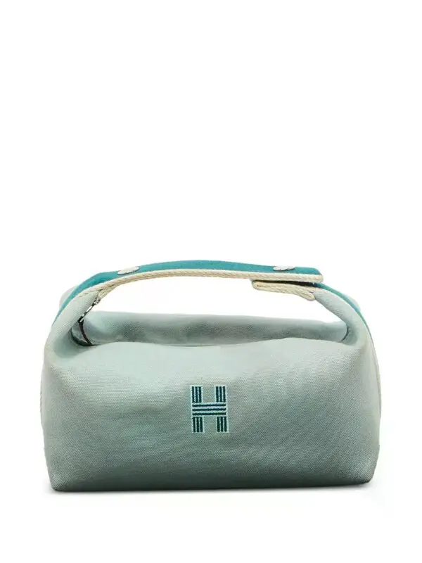 Hermès Bride-a-brac Canvas Tote Bag - Blue