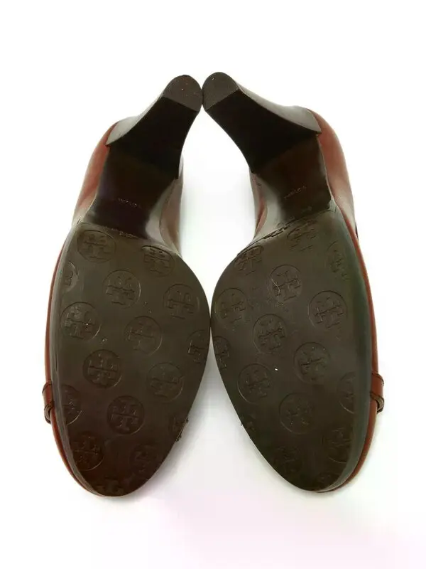 Tory Burch Logo-detail Round-toe Pumps