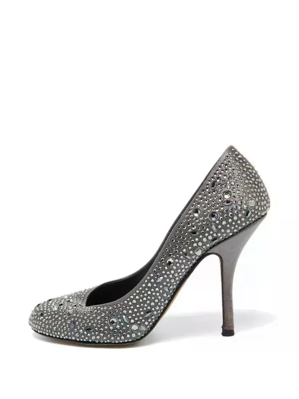 GINA Embellished Satin Pumps