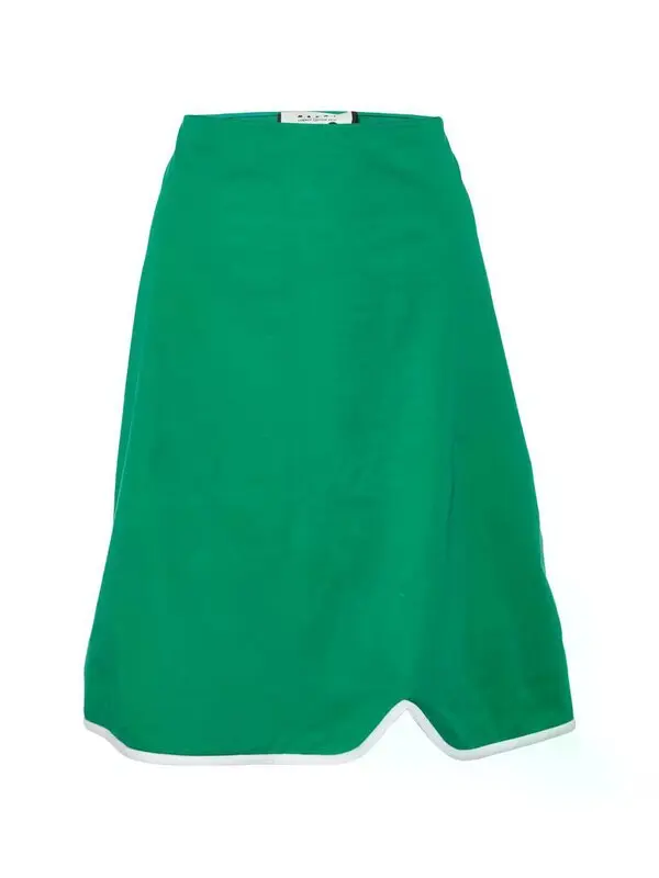 Marni Contrast Trim Mini Skirt