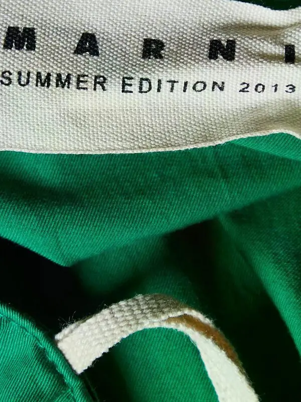 Marni Contrast Trim Mini Skirt