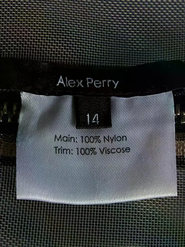 Alex Perry Briony Mesh Gown