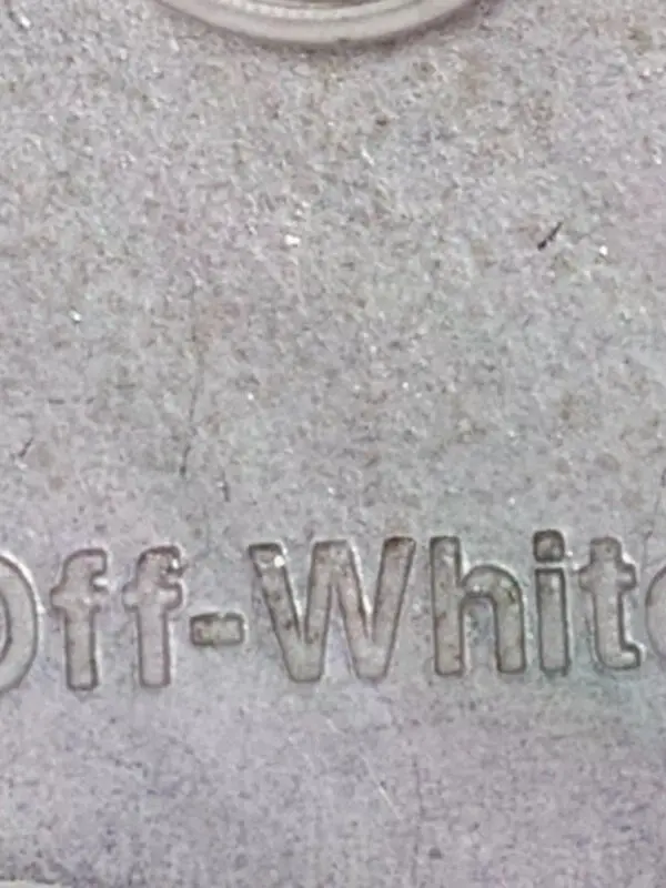 Off-White World Logo-print Brooch